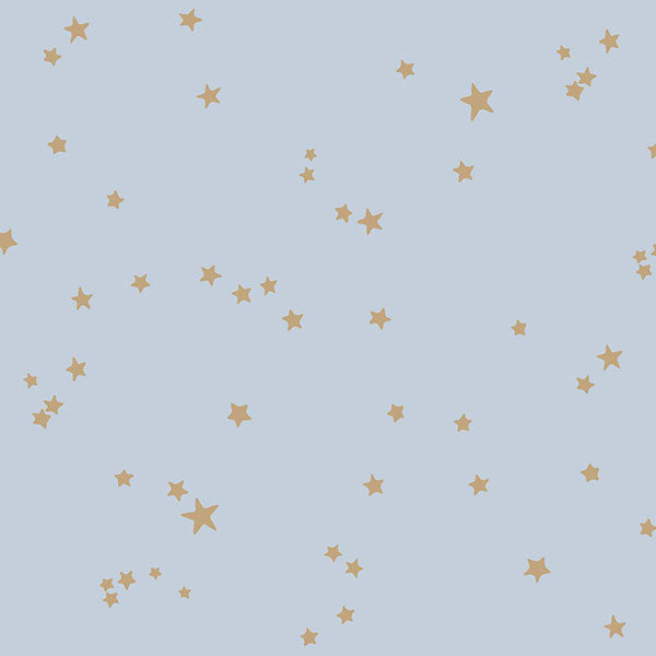 Light Blue Stars Wallpaper