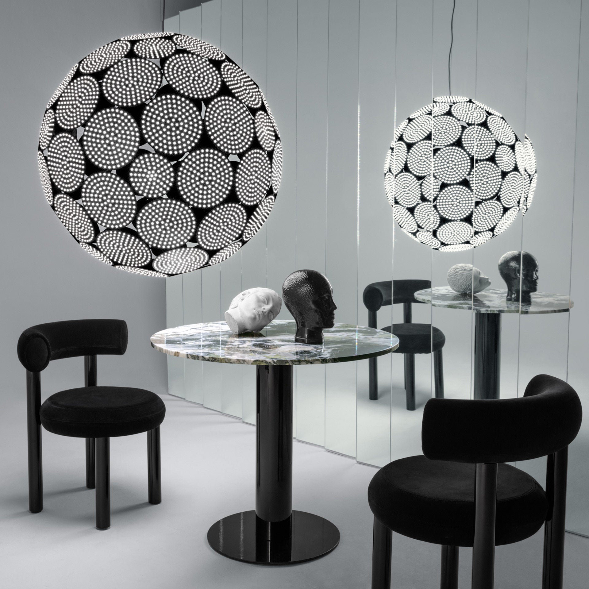 Fat Dining Chair - Fabric D by Tom Dixon – Vertigo Home