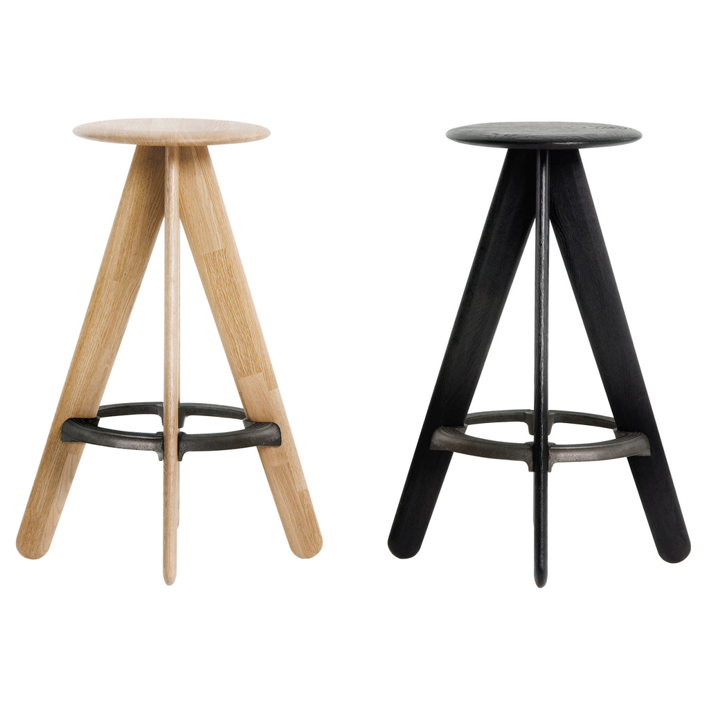 Slab Bar Stool in Natural by Tom Dixon – Vertigo Home